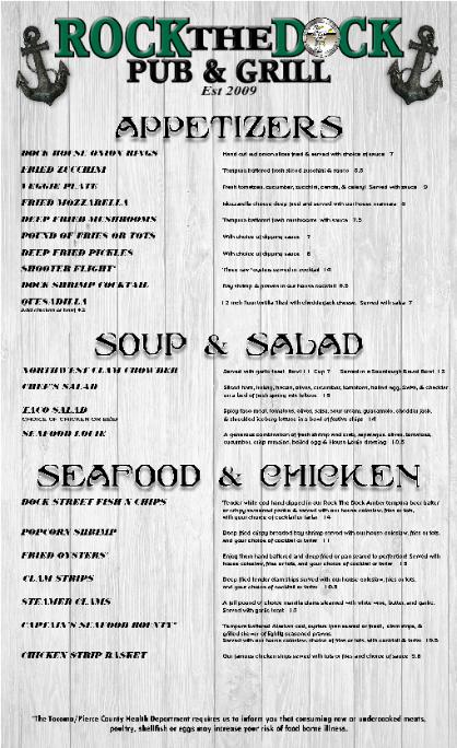 Rock The Dock Pub & Grill